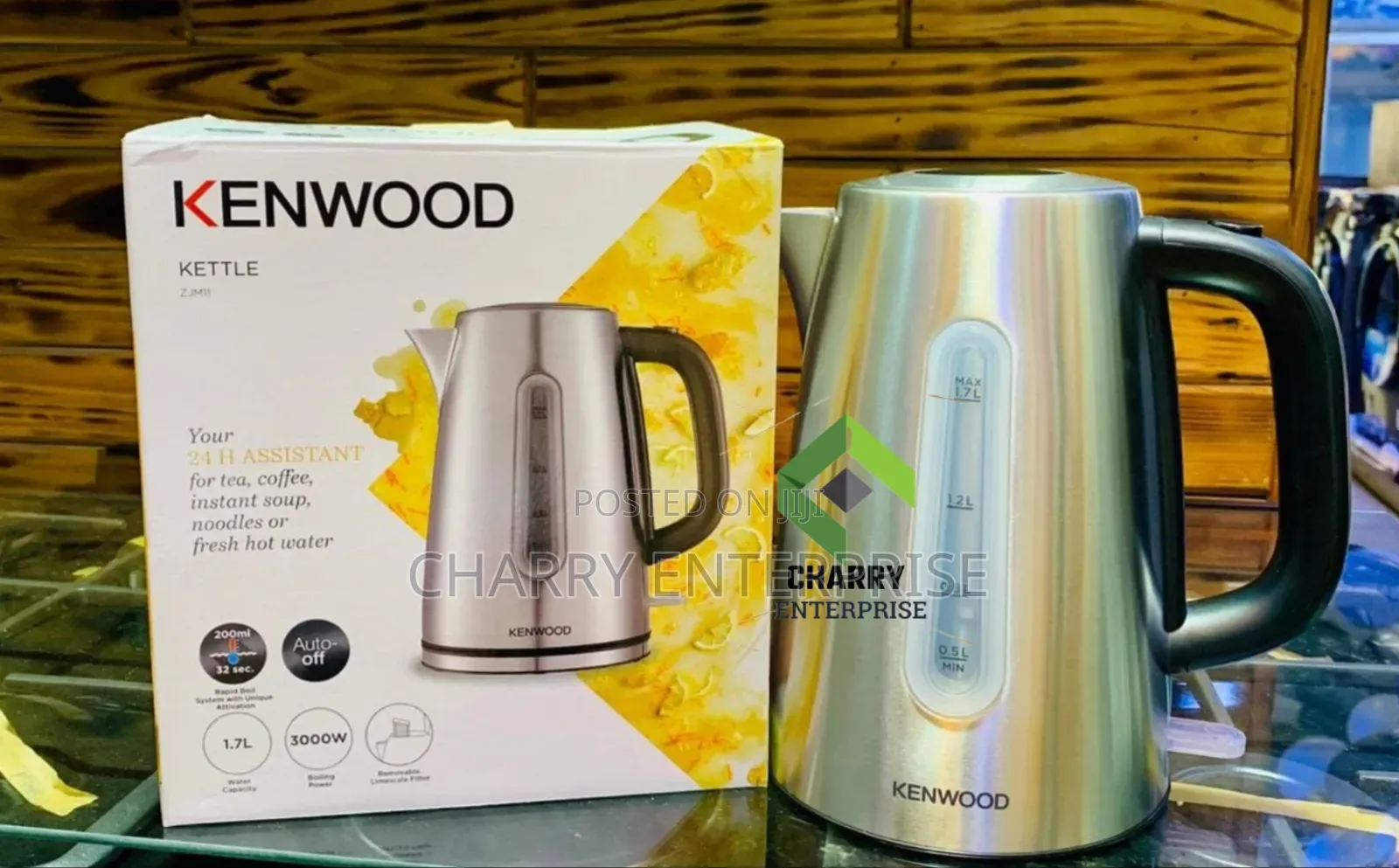 Kenwood Electric Kettle Model: Zjm11 Power:- 3000w 1.7l Auto Off in ...