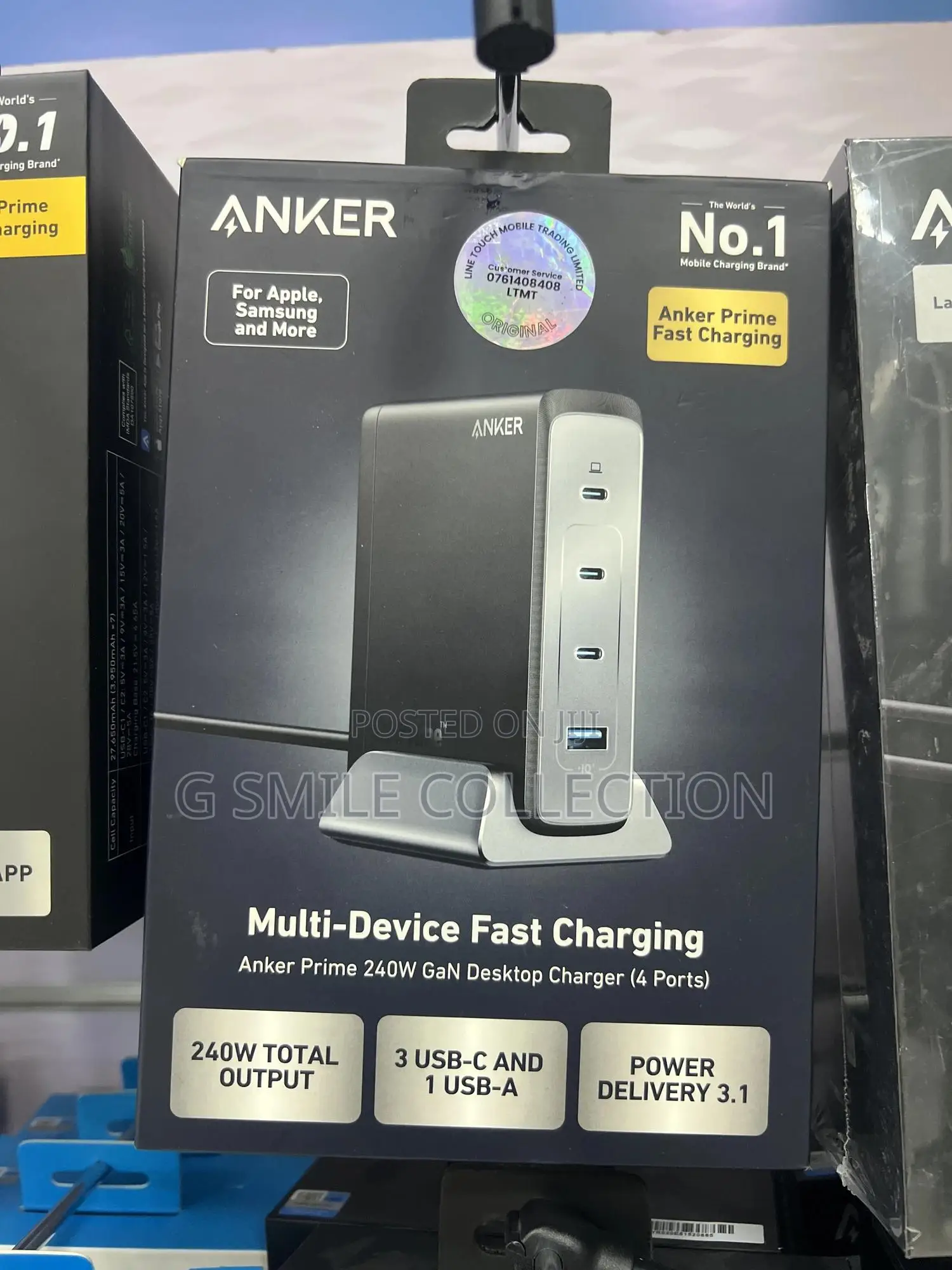 Anker Prime 240w Gan Desktop Charger (4 Ports) in Kinondoni ...