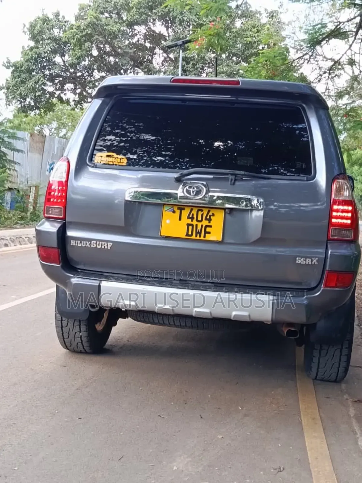 Toyota Hilux Surf 2006 Gray in Arusha - Cars, Jeff Magari | Jiji.co.tz