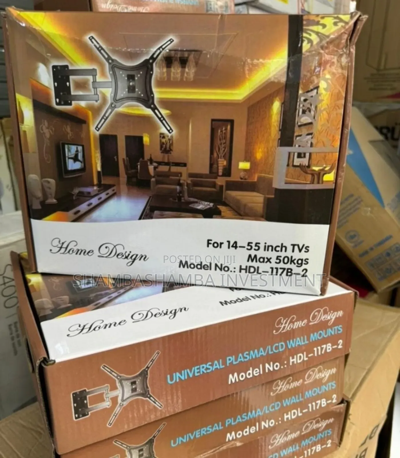 14-55 Inch Motion Tv Wall Mount Bracket (Home Design) in Ilala - Audio ...