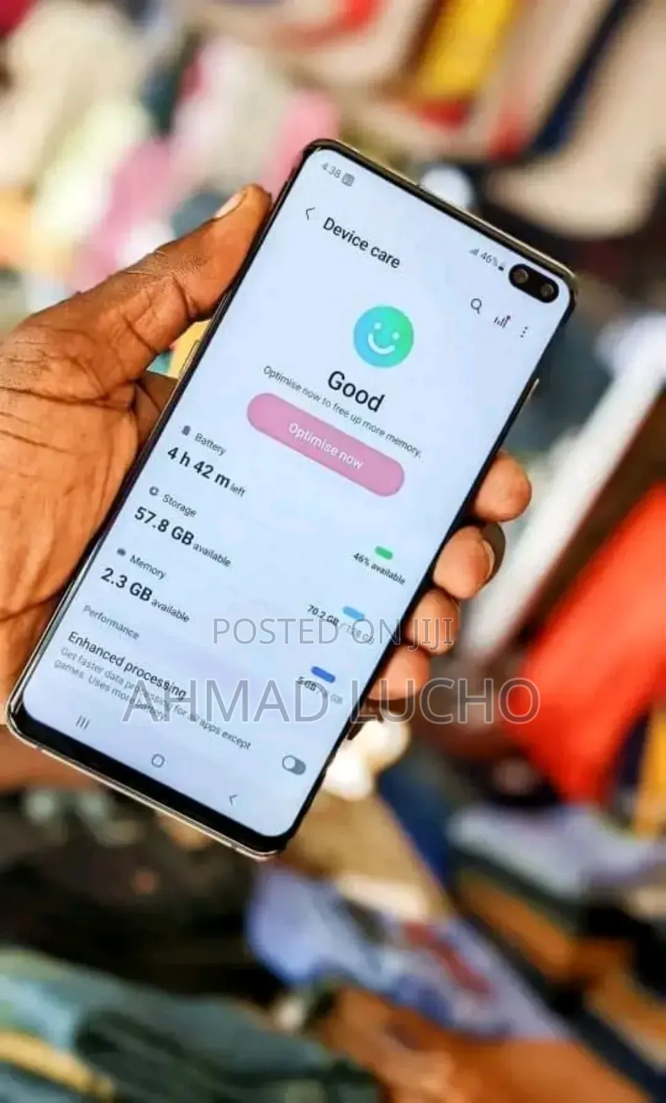 Samsung Galaxy S10 Plus 128 GB Black in Kinondoni - Mobile Phones ...