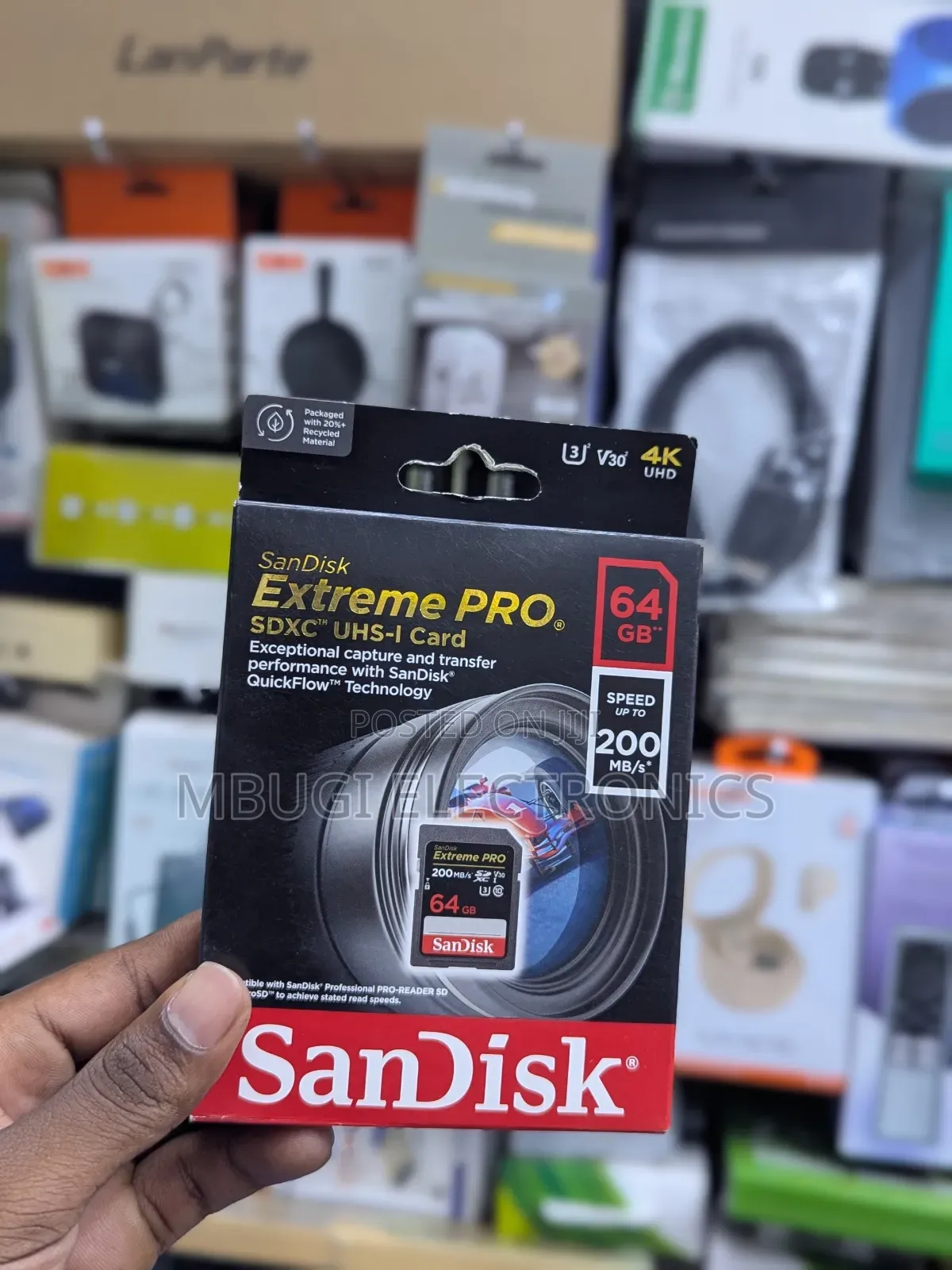 Sandisk Extreme Pro 64gb Memory for Cameras in Ilala - Accessories for ...