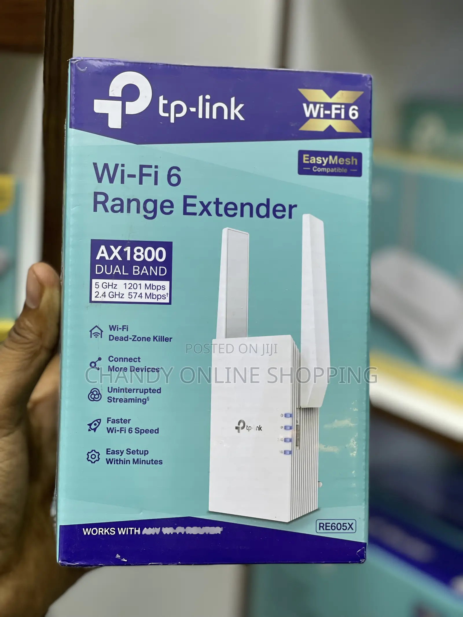 Tp-Link Re605x Ax1800 Wi-Fi 6 Range Extender. in Ilala - Networking ...