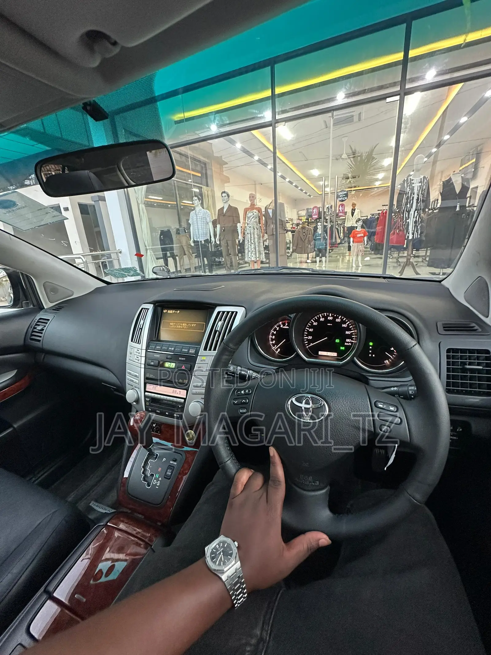 Toyota Harrier 2008 Black in Kinondoni - Cars, Jay Magari Tz | Jiji.co.tz