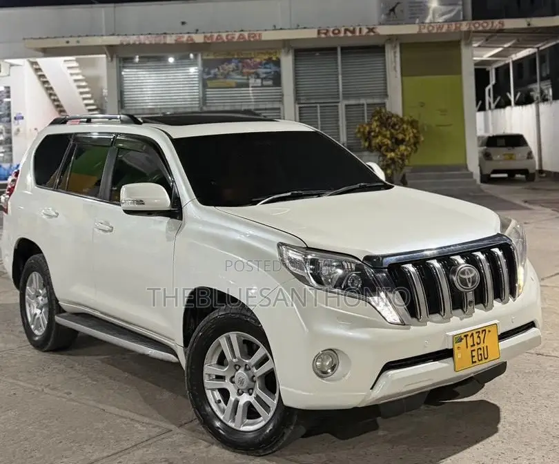Toyota Land Cruiser Prado 2016 White in Kinondoni - Cars ...