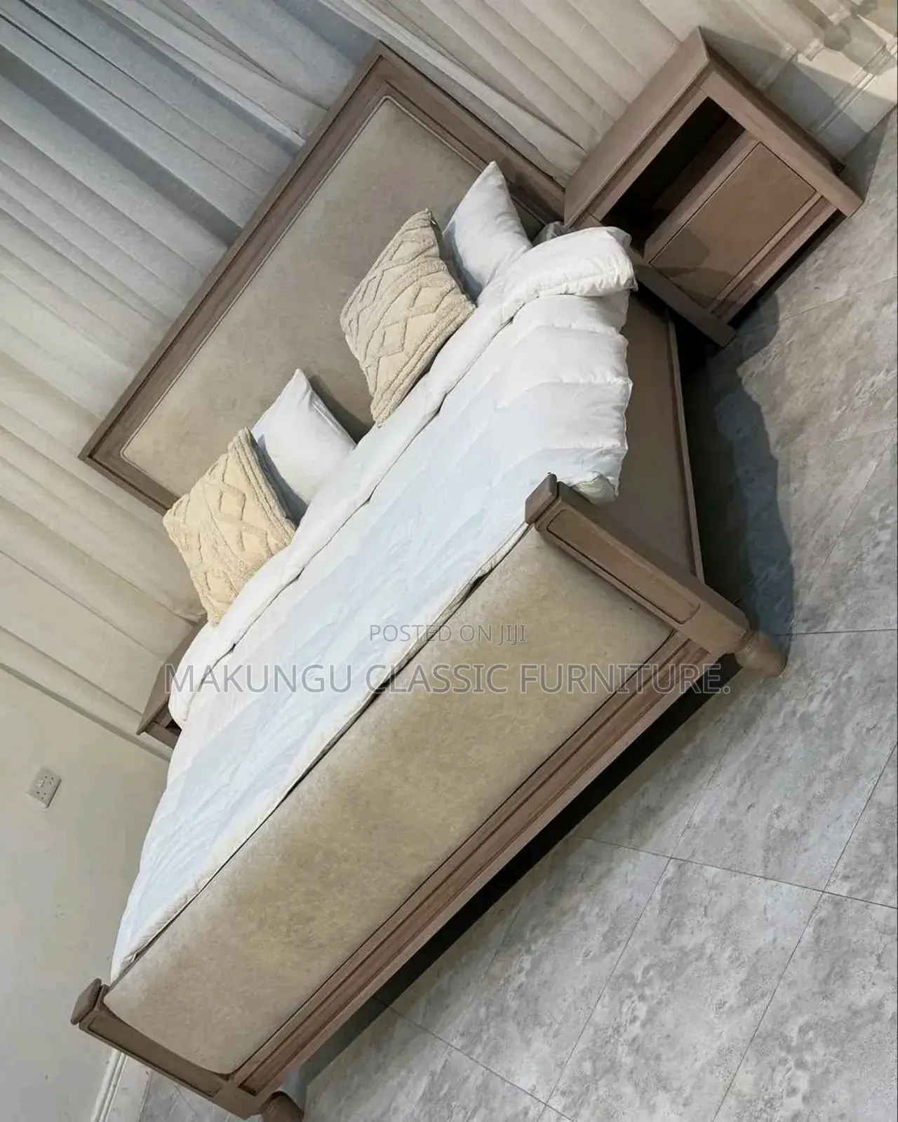 Kitanda Cha Mbao Ngumu Mixed Bedsofa Na Sides Zake in Ilala - Furniture ...
