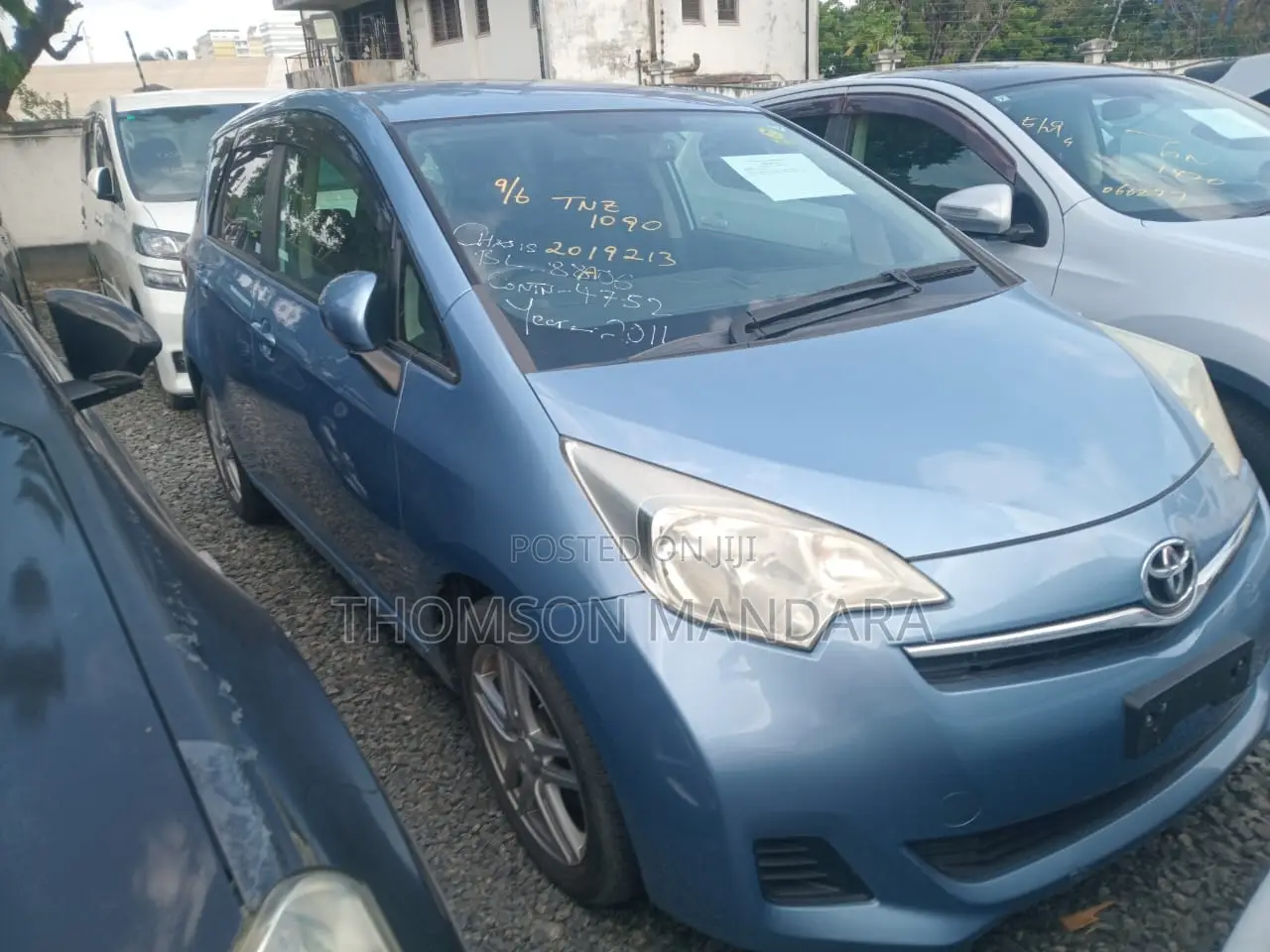 Toyota Ractis 2011 Blue for sale - Thomson Mandara Price: TSh ...