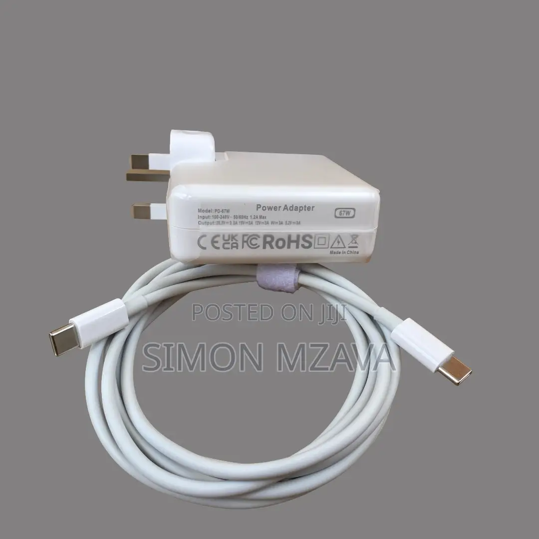 High Power Type-C Charger for Macbook 67w | Best for Macbooks for sale ...