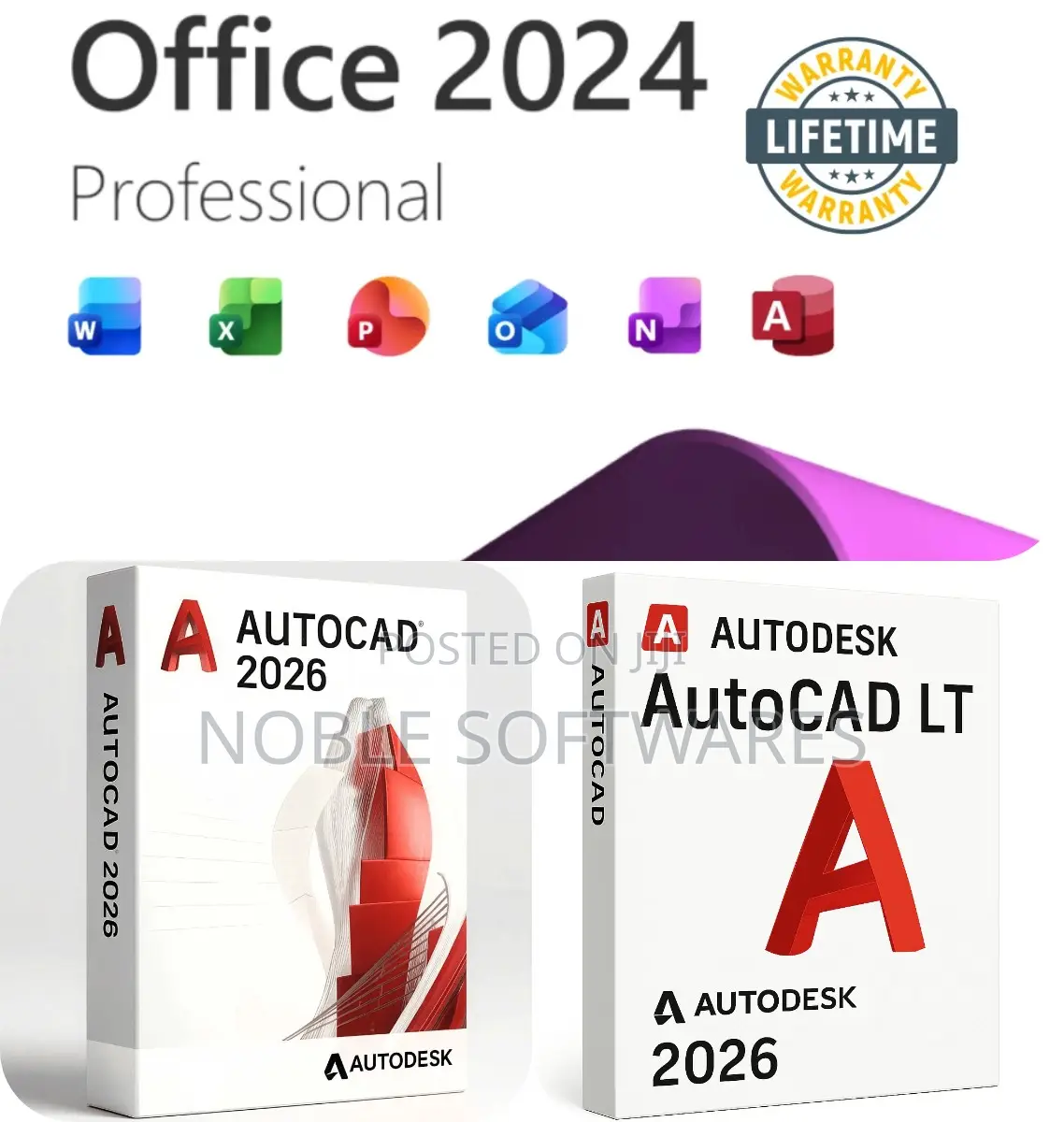 Microsoft Office 2024 + Autocad 2026 + Autocad Lt 2026 in Ilala ...