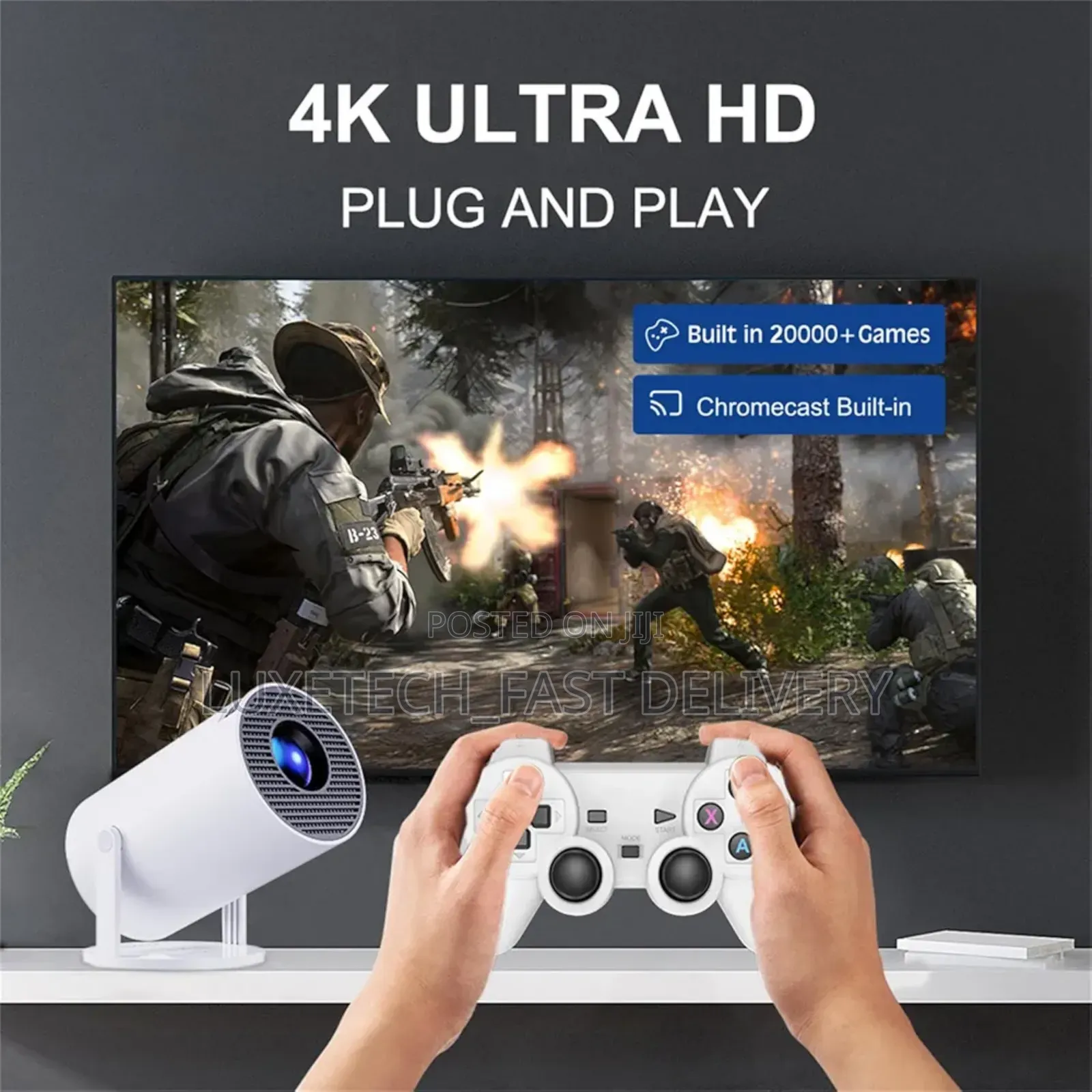 M300 Max 2-in-1 Game Projector With 2 Pads in Kinondoni - TV & DVD ...