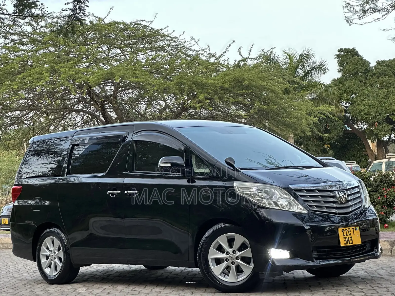 Toyota Alphard 2008 Black in Dar es Salaam - Cars, Mac Motors | Jiji.co.tz