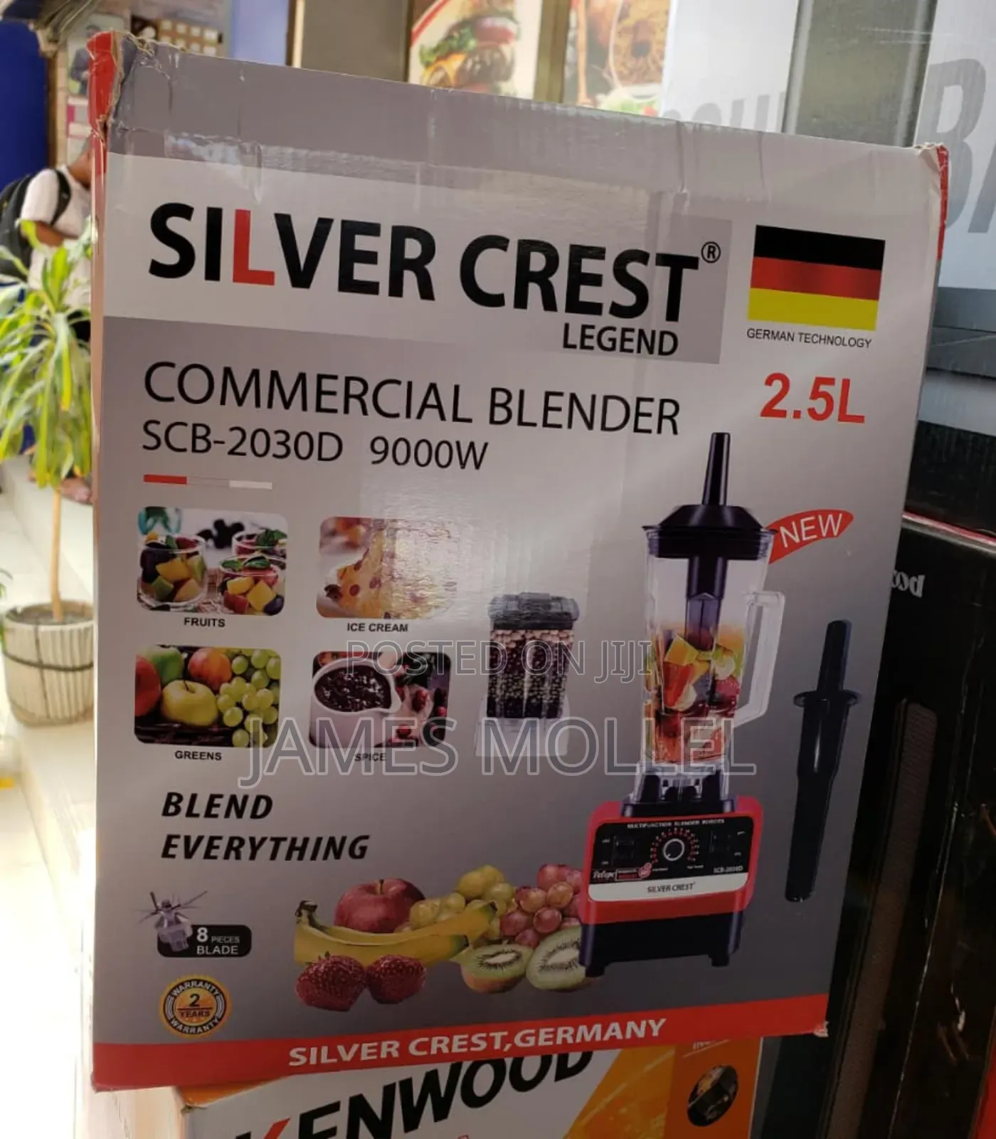 *Silver Crest Blender 2.5l in Ilala - Kitchen Appliances, Jay Store ...