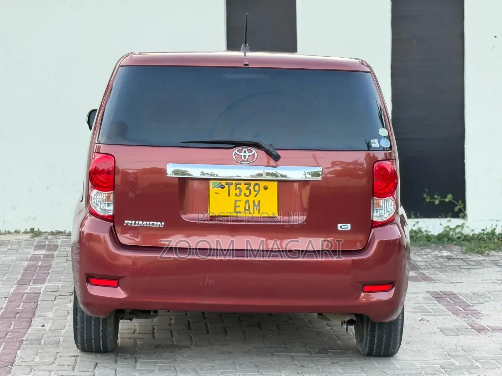 Toyota Corolla Rumion 2009 Maroon in Ilala - Cars, Zoom Magari | Jiji.co.tz