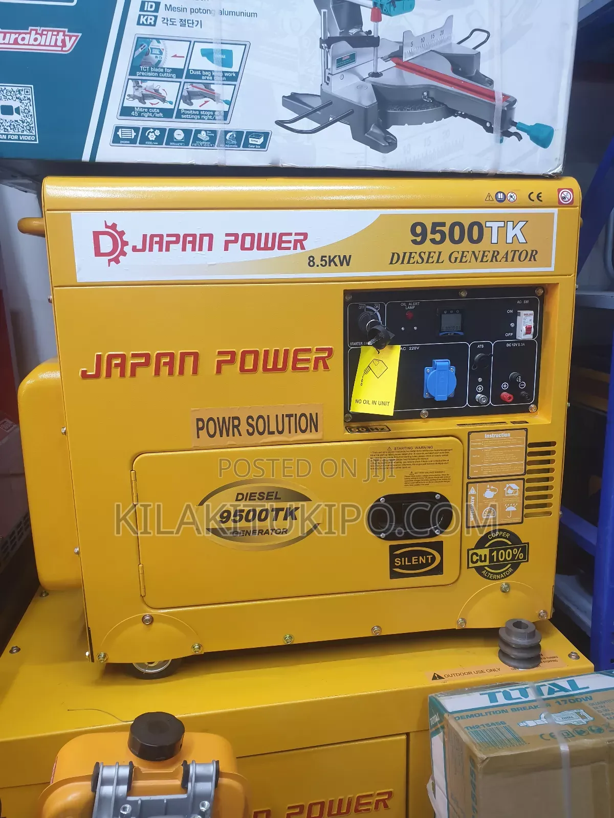 9500tk Japan Power 8.5kw Diesel Generator Silent in Ilala - Electrical ...