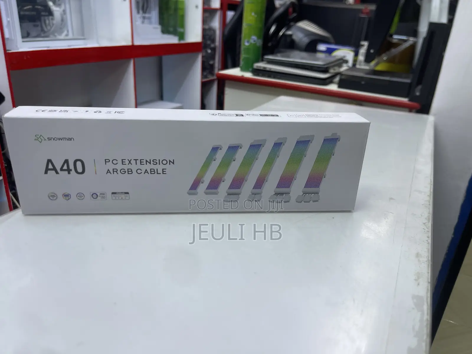 Snowman A40 Pc Extension Argb Cable - 24 Pin + 8 Pin in Ilala ...