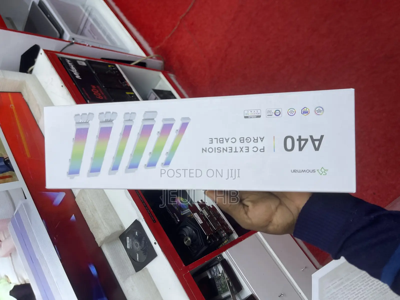 Snowman A40 Pc Extension Argb Cable - 24 Pin + 8 Pin in Ilala ...