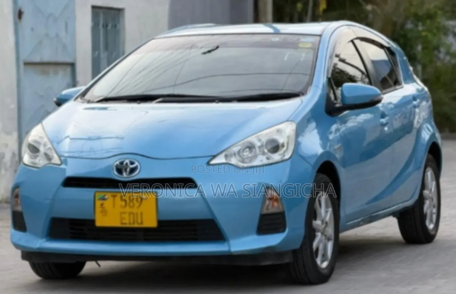 Toyota Aqua 2012 Blue in Kinondoni - Cars, Veronica Wa Siangicha | Jiji ...