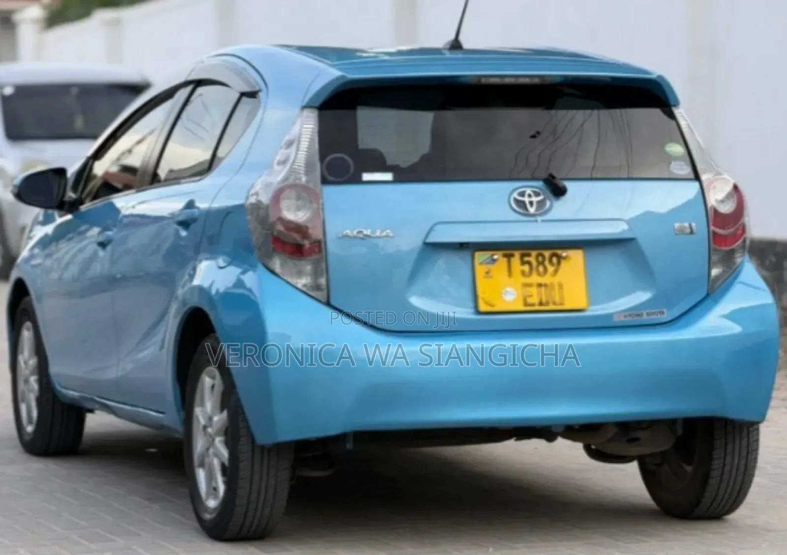Toyota Aqua 2012 Blue in Kinondoni - Cars, Veronica Wa Siangicha | Jiji ...
