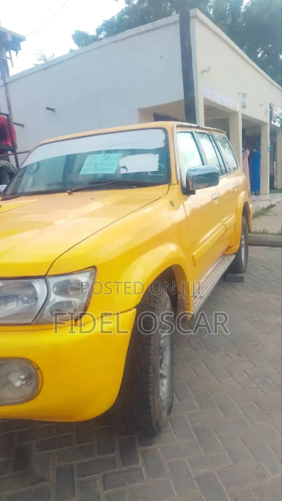 Nissan Patrol 2001 Yellow in Kinondoni - Cars, Fidel Oscar | Jiji.co.tz