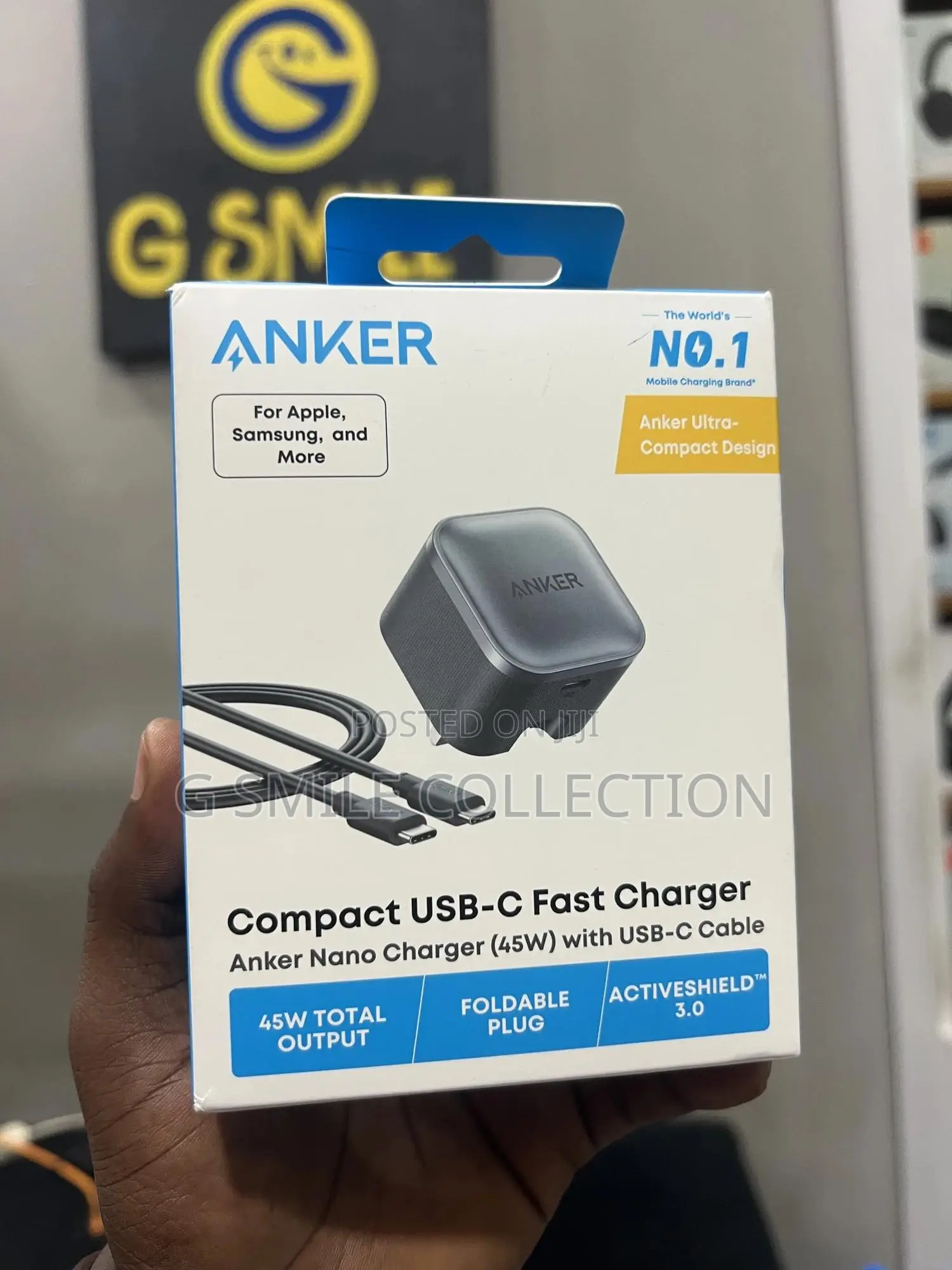 Anker Nano Charger (45w) With Usb-C Cable in Kinondoni - Accessories ...