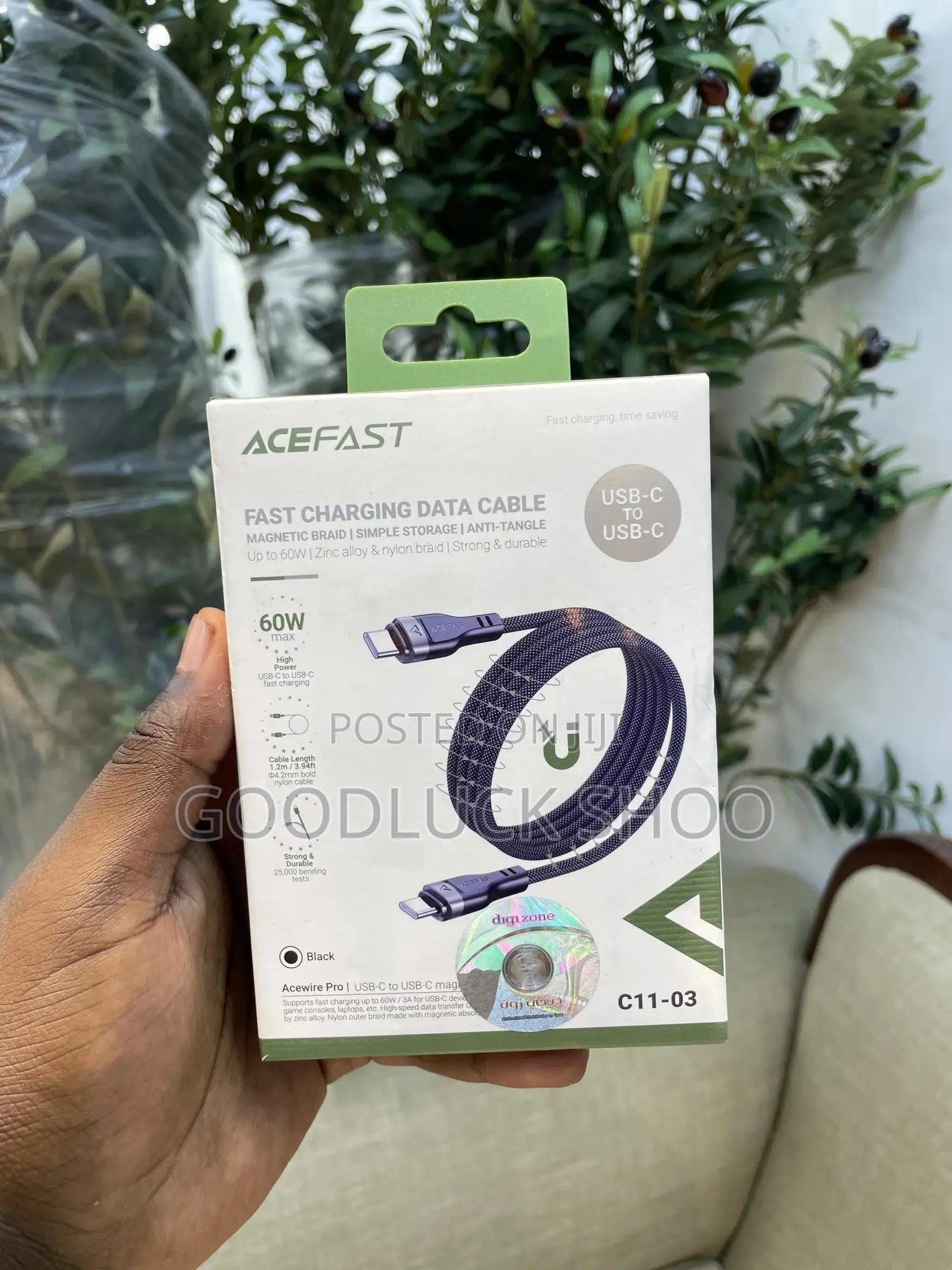 Acefast Fast Charging Data Cable Magnetic Braid in Kinondoni ...