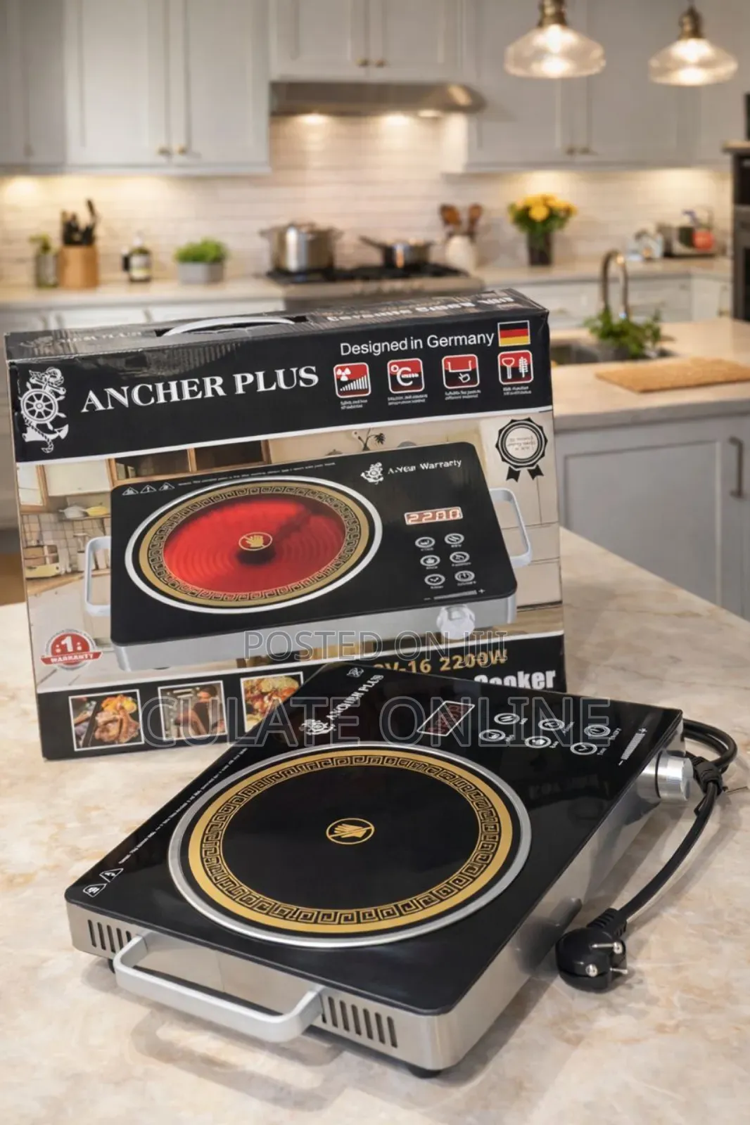Ancher Plus Ceramic Induction Cooker in Kinondoni - Kitchen Appliances ...