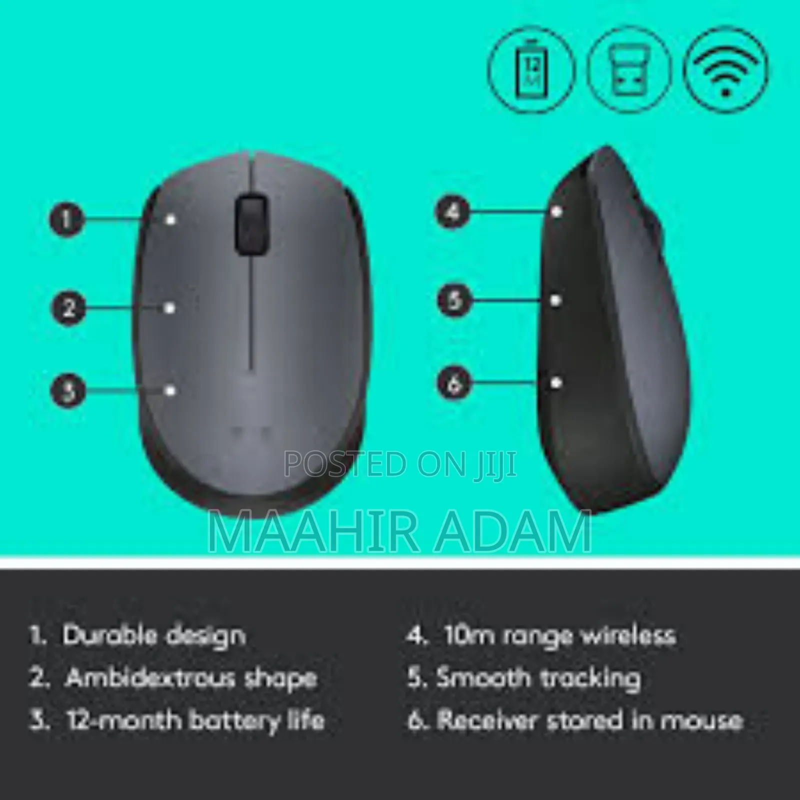Logitech M170 Wireless Mouse in Ilala - Computer Accessories , Hoco ...