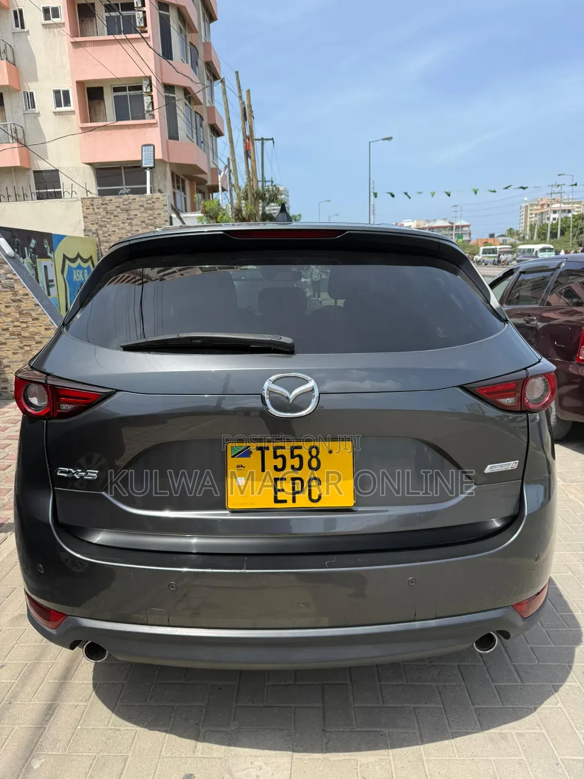 Mazda CX-5 2017 Gray in Kinondoni - Cars, Kulwa Magar Tz | Jiji.co.tz
