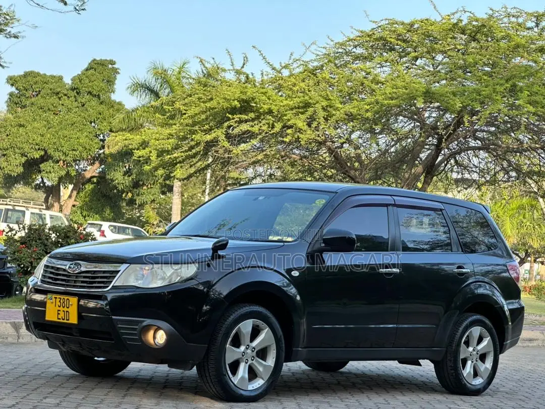 Subaru Forester 2009 Black in Kinondoni - Cars, Fumba Mohamed | Jiji.co.tz