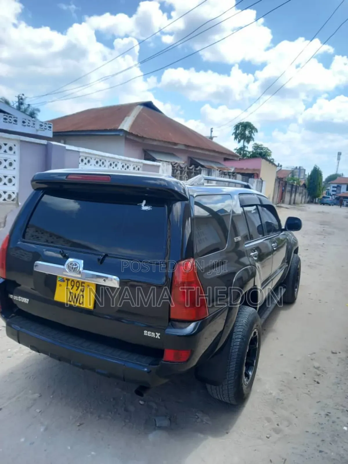 Toyota Hilux Surf 2008 Black in Ilala - Cars, Mnyama Thedon | Jiji.co.tz