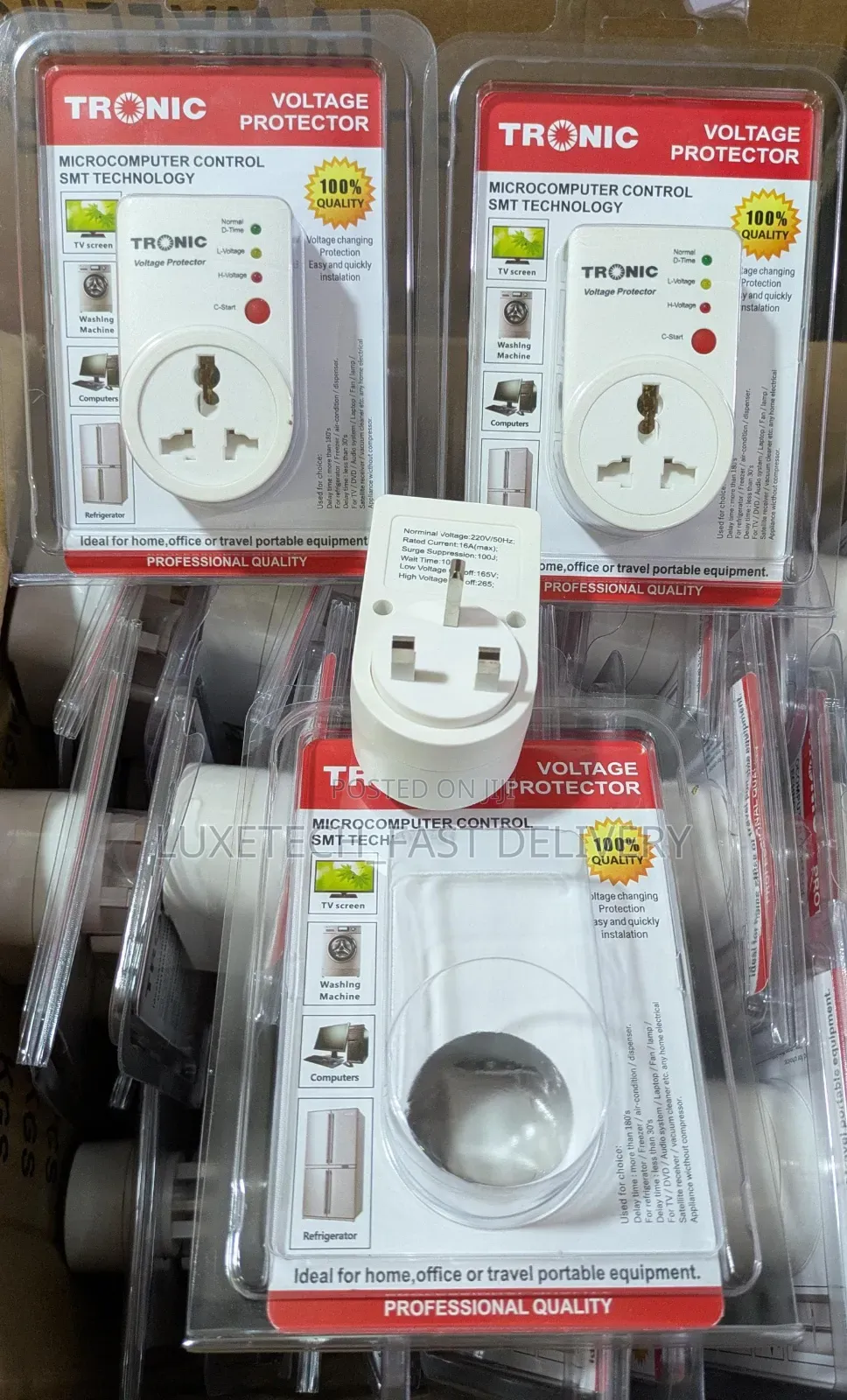 Tronic Voltage Protectors for Tv, Fridge, Computer and Washing Machine ...