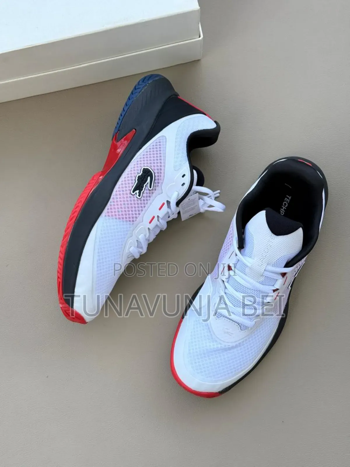 Lacoste White Sneakers in Ilala - Shoes, Tunavunja Bei | Jiji.co.tz