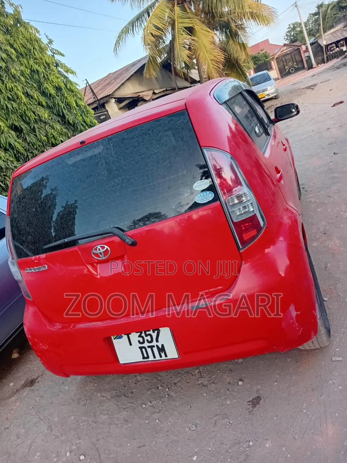 Toyota Passo 2005 Red in Ilala - Cars, Zoom Magari | Jiji.co.tz