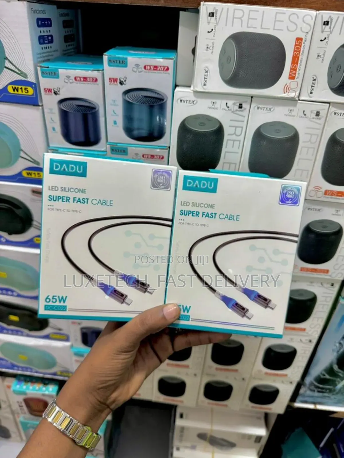 Dadu 65w Type-C to Type-C Led Silicone Super Fast Charging/Data Cable ...