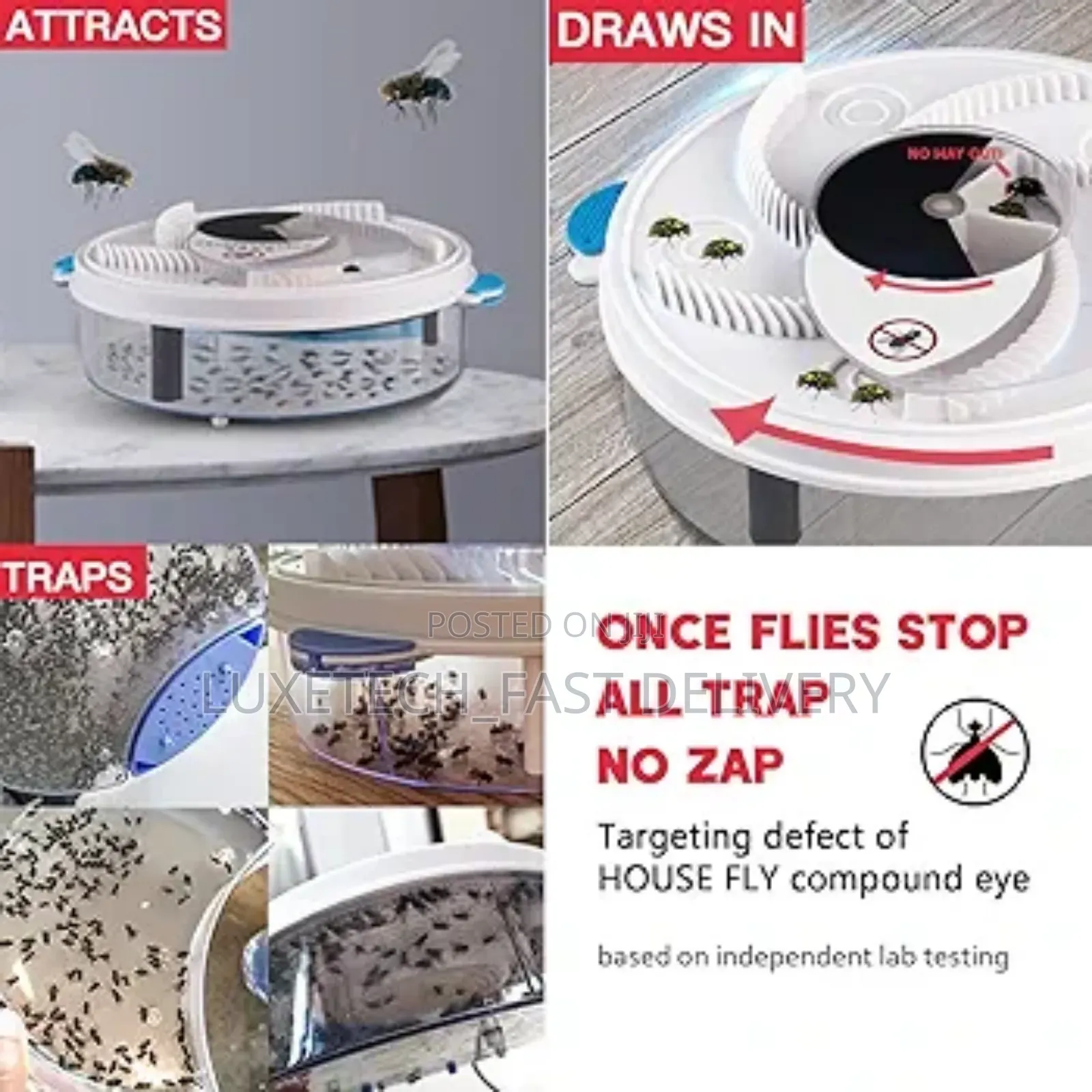 Automatic Non-Toxic Electric Fly Trap in Ilala - Home Accessories ...