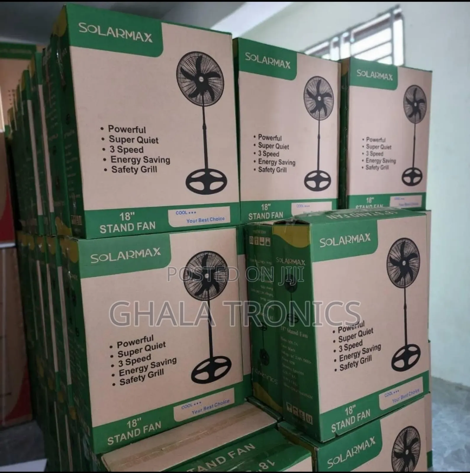 Stand Fan Solar Max in Kinondoni - Home Appliances, Ghala Tronics ...