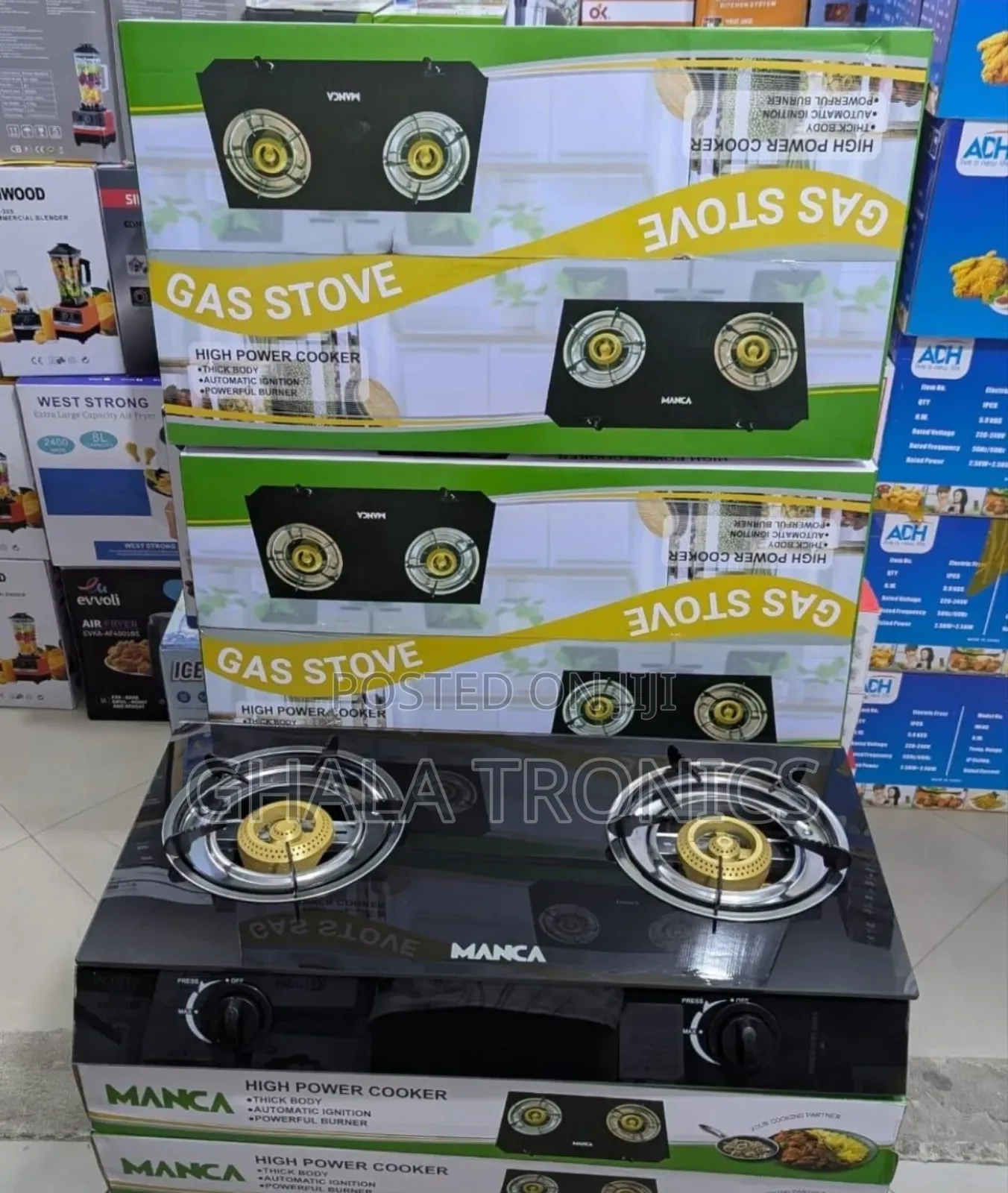 Gas Stove Glass 2 Plates Manca in Kinondoni - Kitchen Appliances, Ghala ...