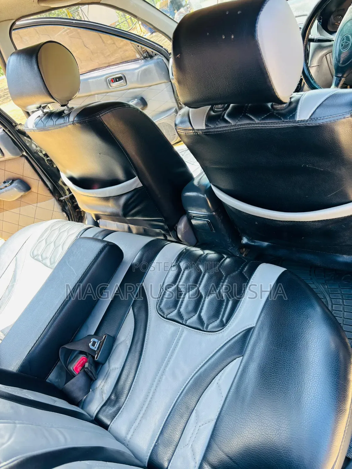 Toyota Carina 1997 Black in Arusha - Cars, Jeff Magari | Jiji.co.tz