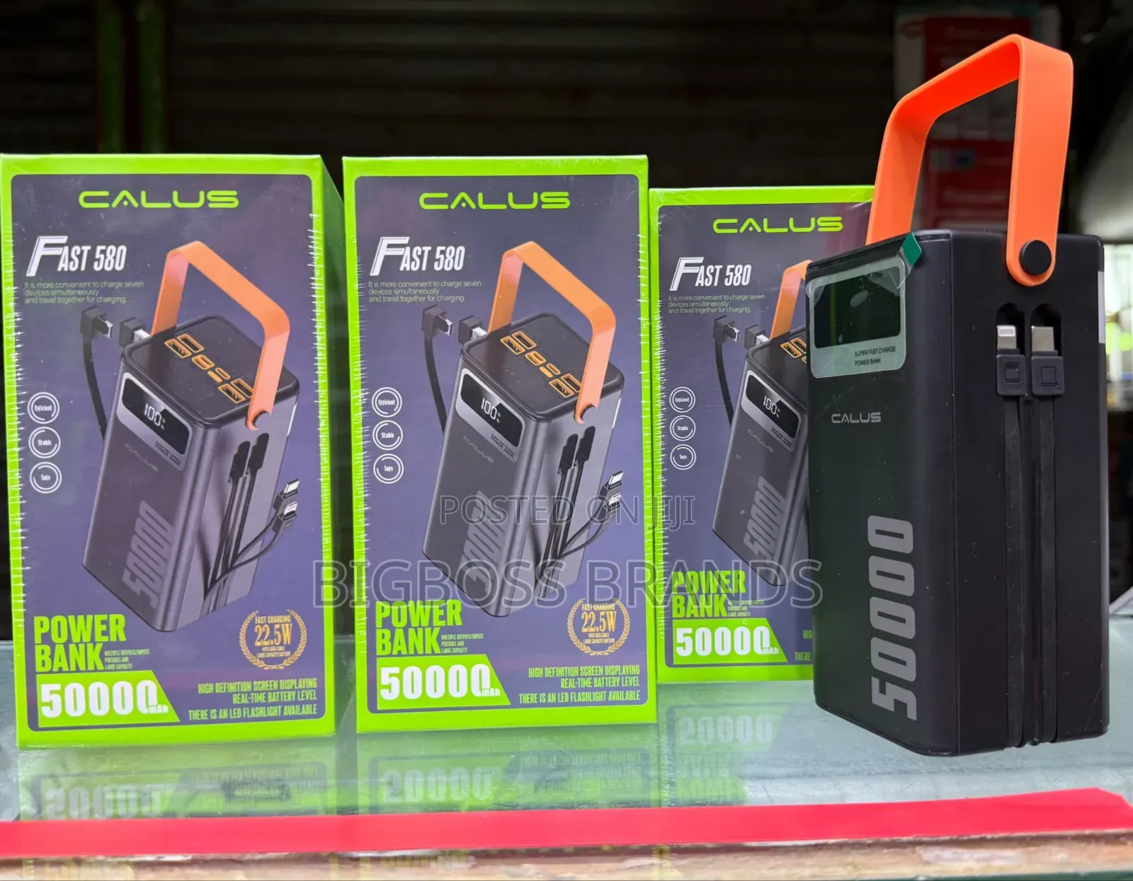 Calus Power Bank Fast 580 50000mah Super Fast Charger 22.5w in Ilala ...