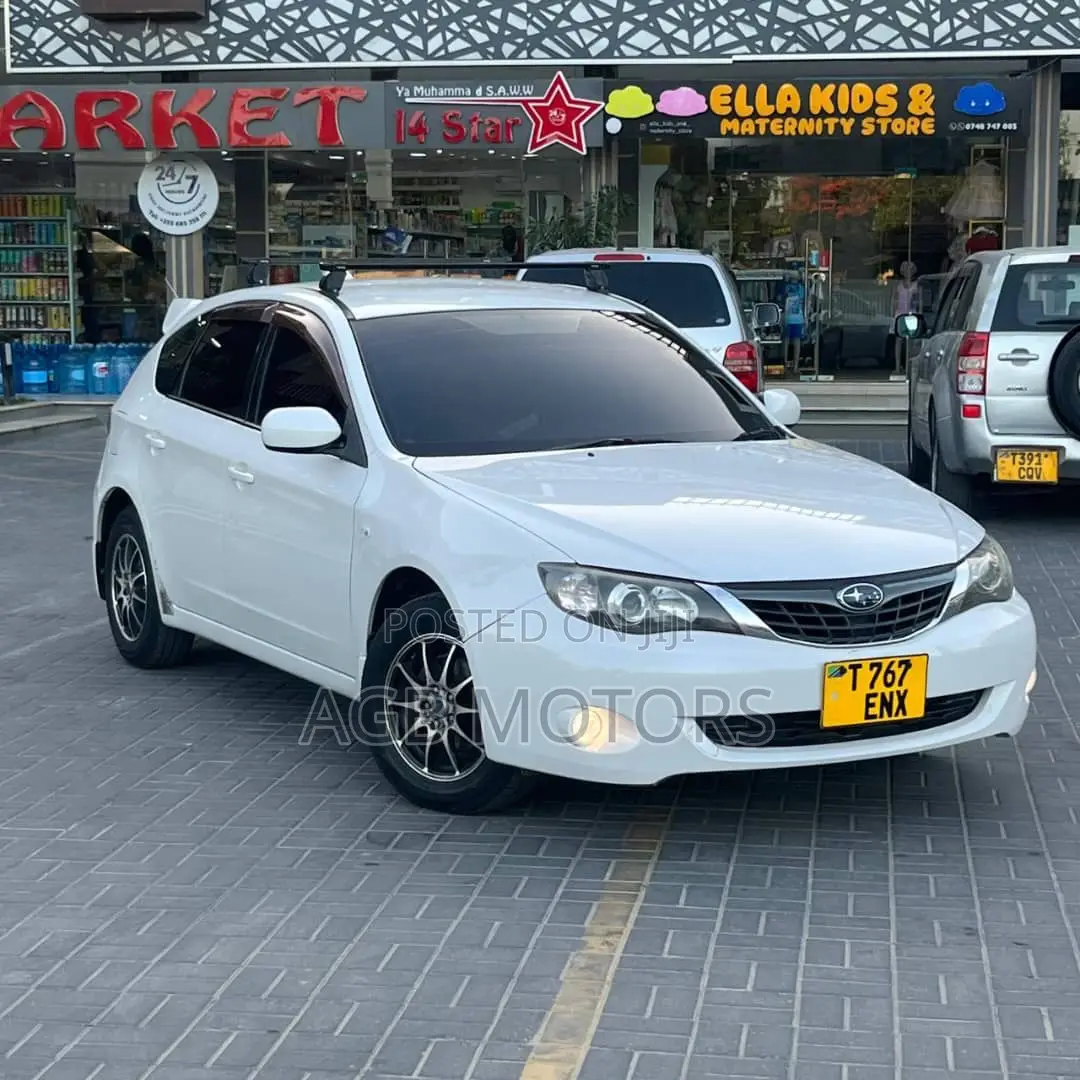 Subaru Impreza 1.5 2009 White in Temeke - Cars, Agb Motors | Jiji.co.tz