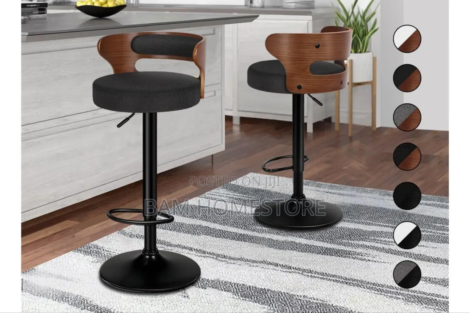 Executive Wooden Luxury Swivel Office,Bar, Cafeteria, Counter Chair in ...