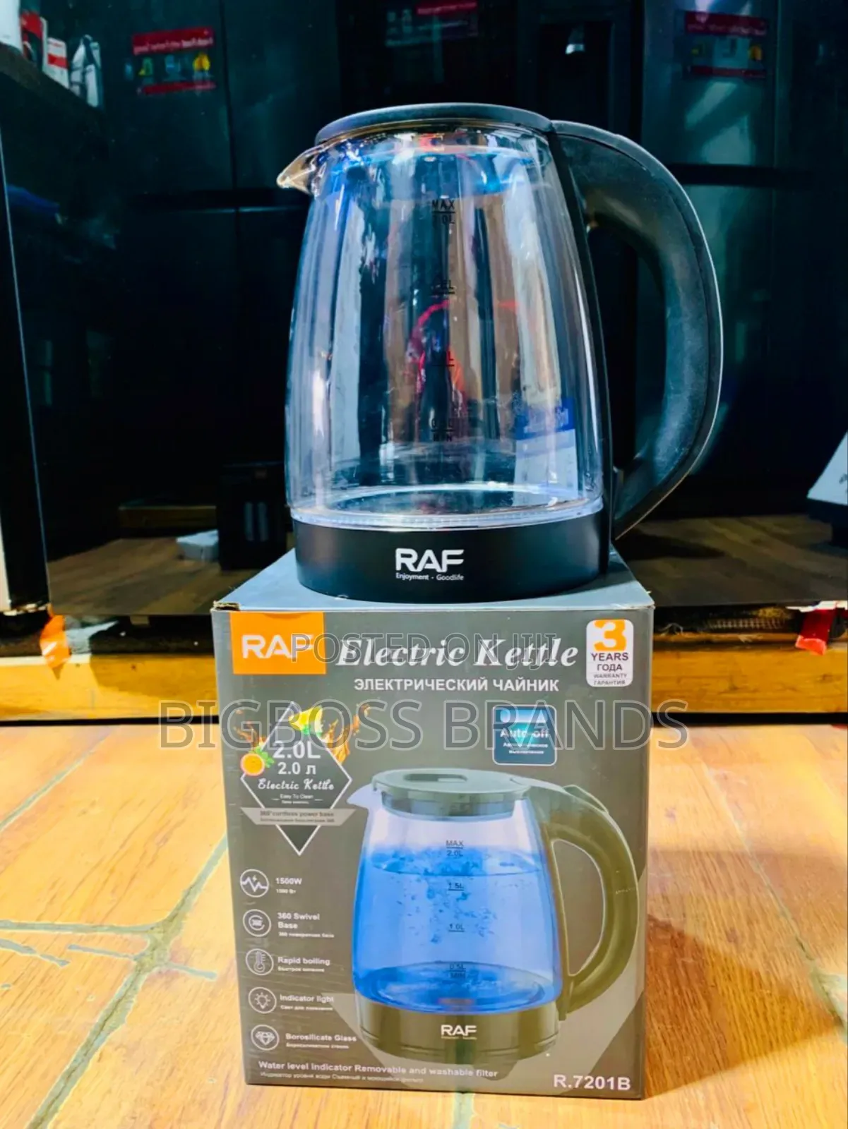 Raf Kettle 2 Liters [R. 7201b] in Ilala - Kitchen Appliances, Big Boss ...