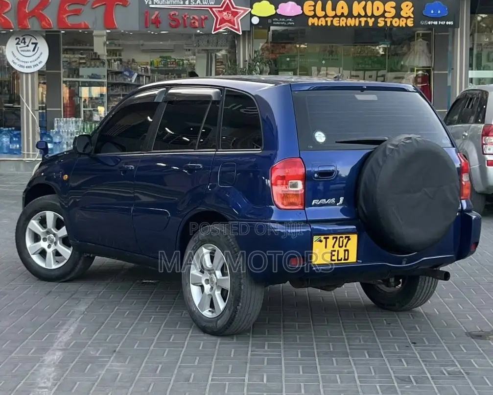 Toyota RAV4 2004 Blue in Dar es Salaam - Cars, Mac Motors | Jiji.co.tz