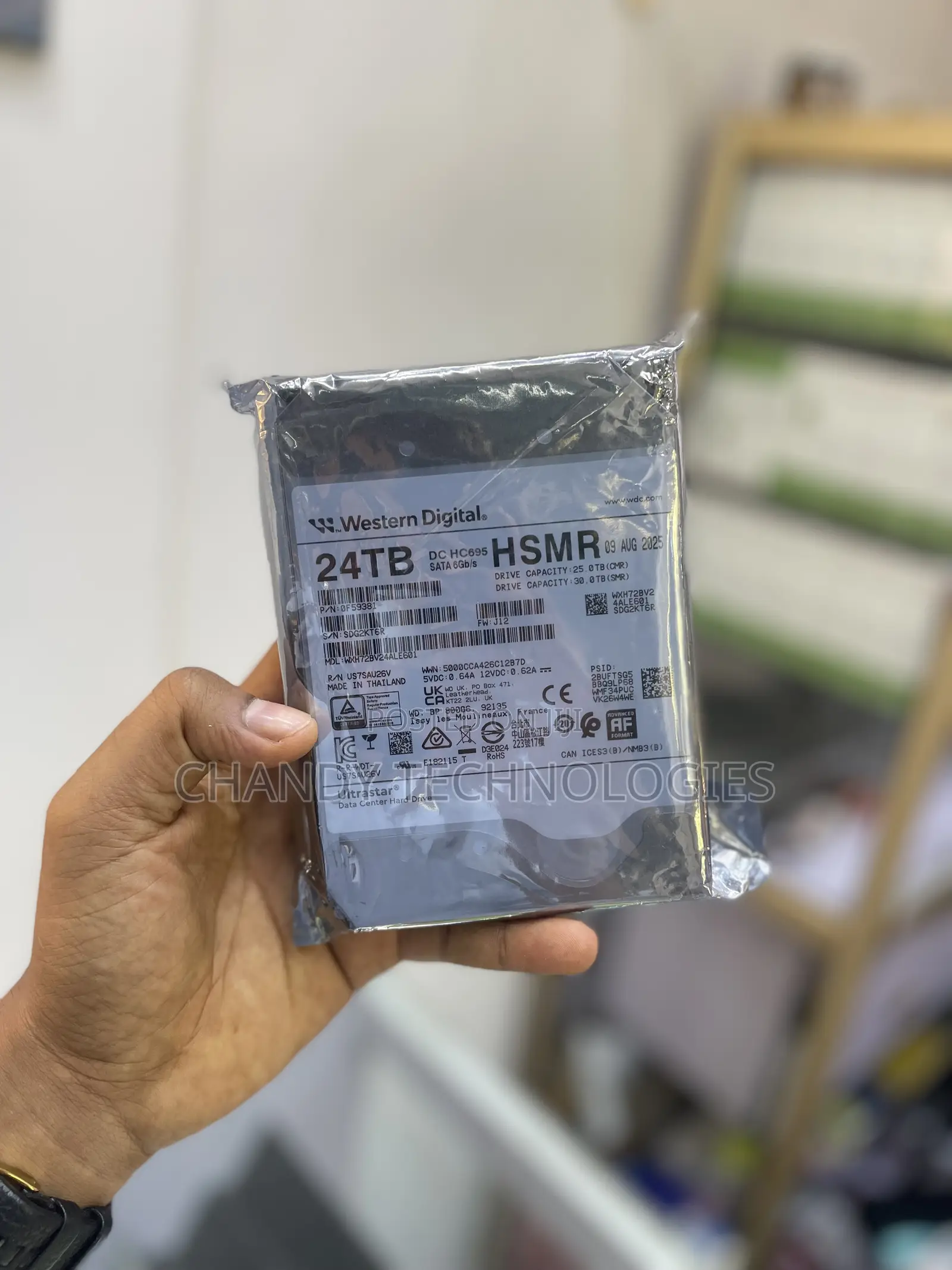 Western Digital Wd Purple 24tb Surveillance Hard Drive. for sale ...