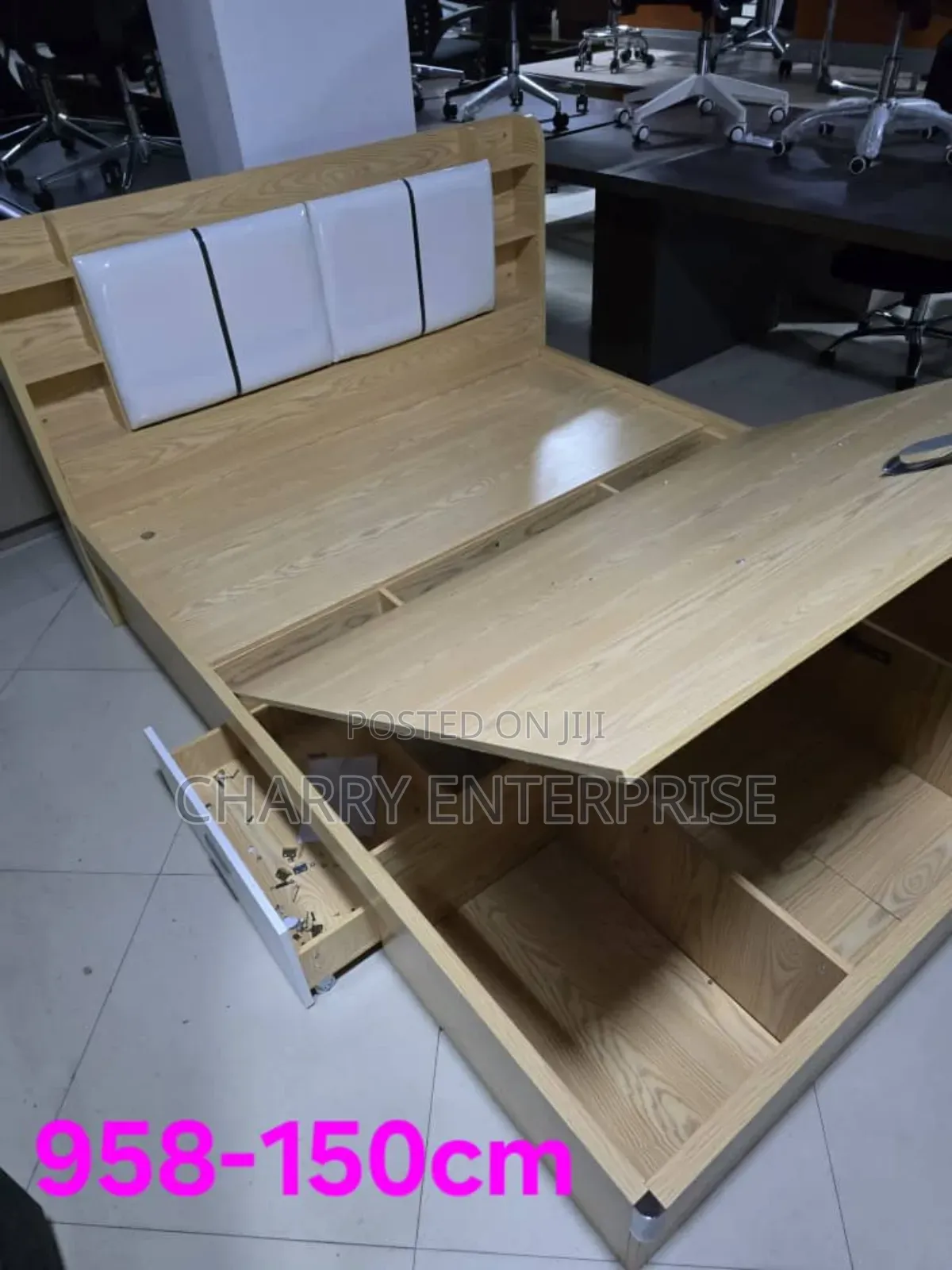 Kitanda Kizuri 5/6 Modern Wooden Storage Bed Frame 5ft for 6ft in Ilala ...