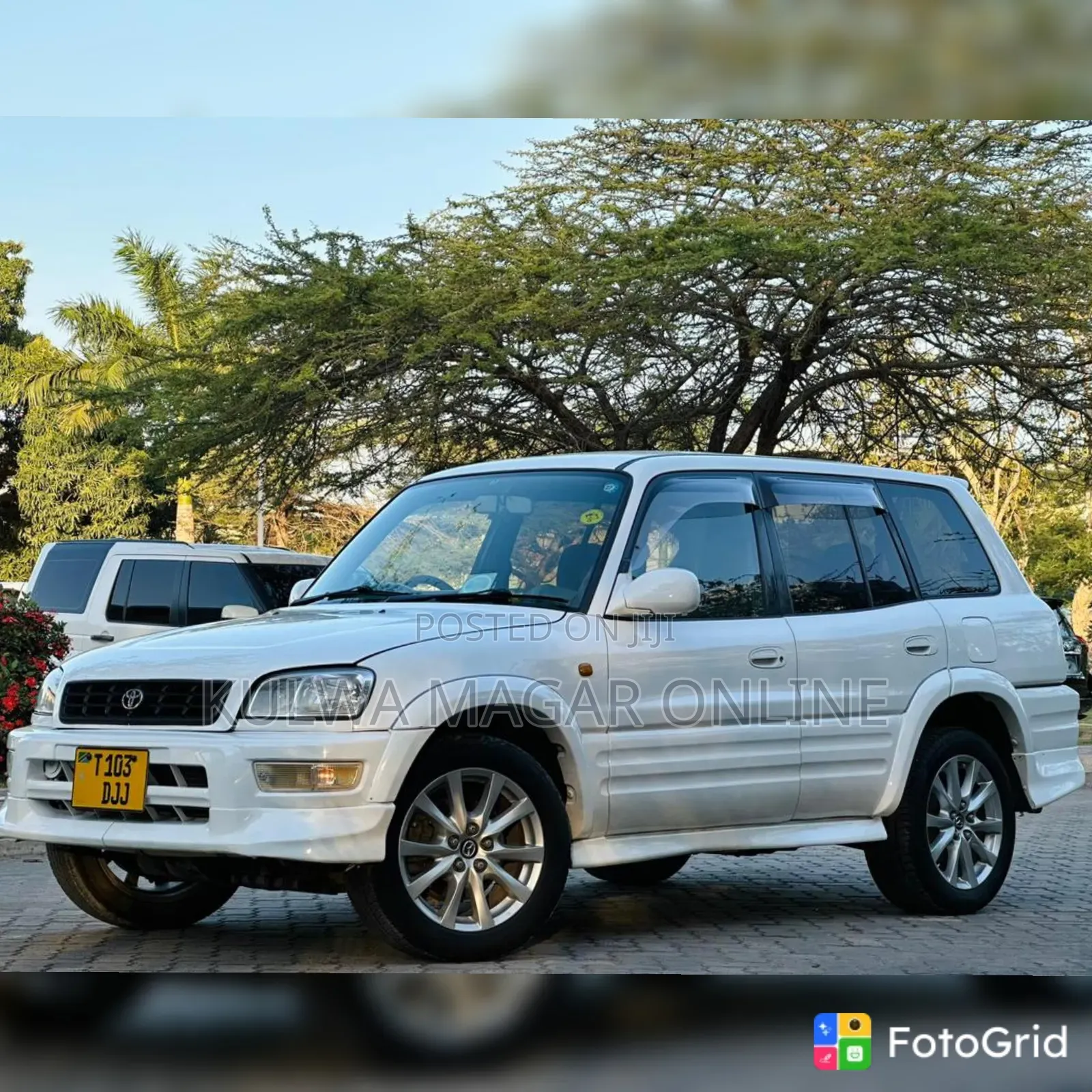 Toyota RAV4 1999 White in Kinondoni - Cars, Kulwa Magar Tz | Jiji.co.tz