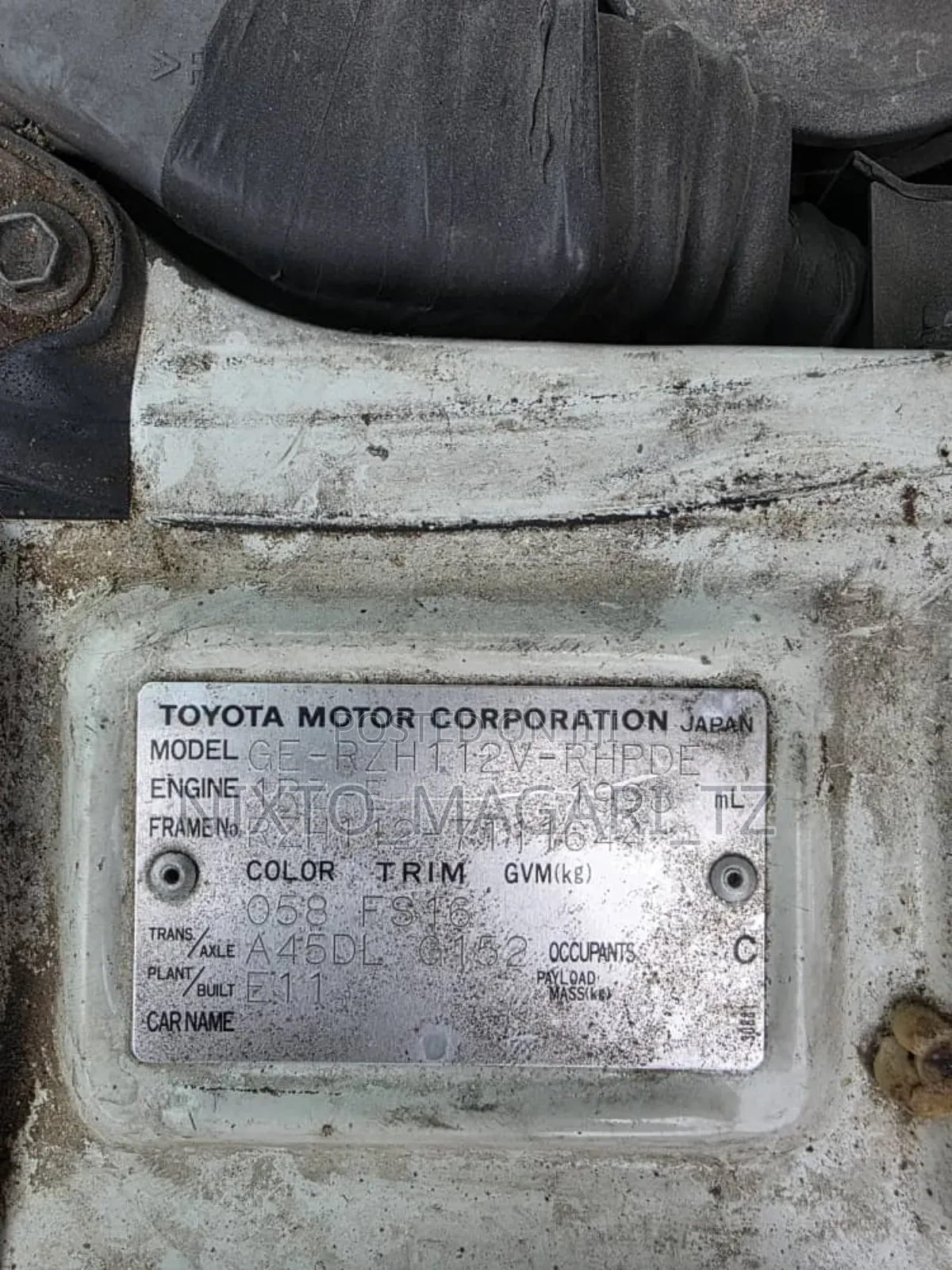 Toyota HiAce 2003 White in Kinondoni - Buses & Microbuses, Nicus Peter ...