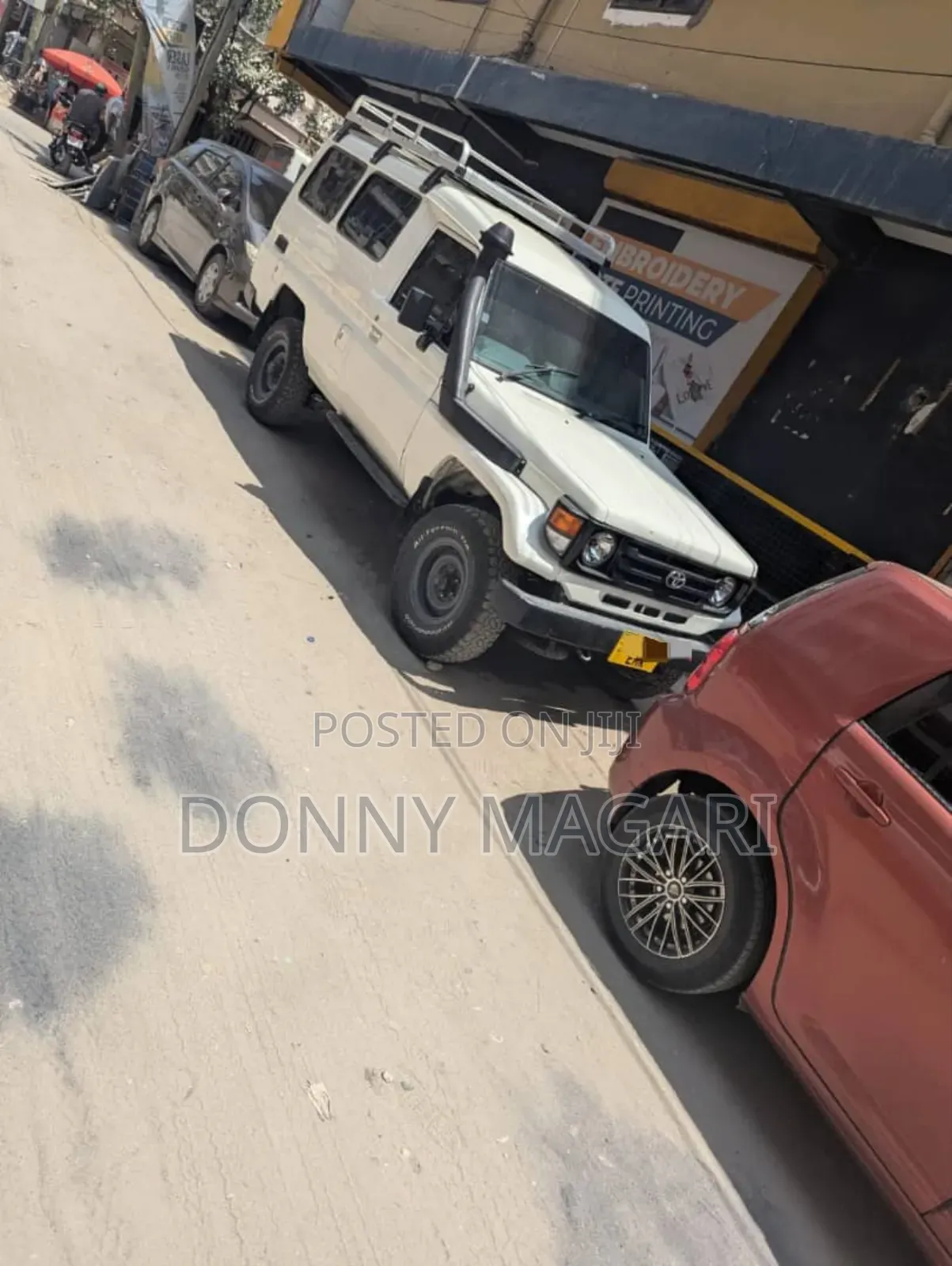 Toyota Land Cruiser 2010 White in Ilala - Cars, Donny Magari | Jiji.co.tz