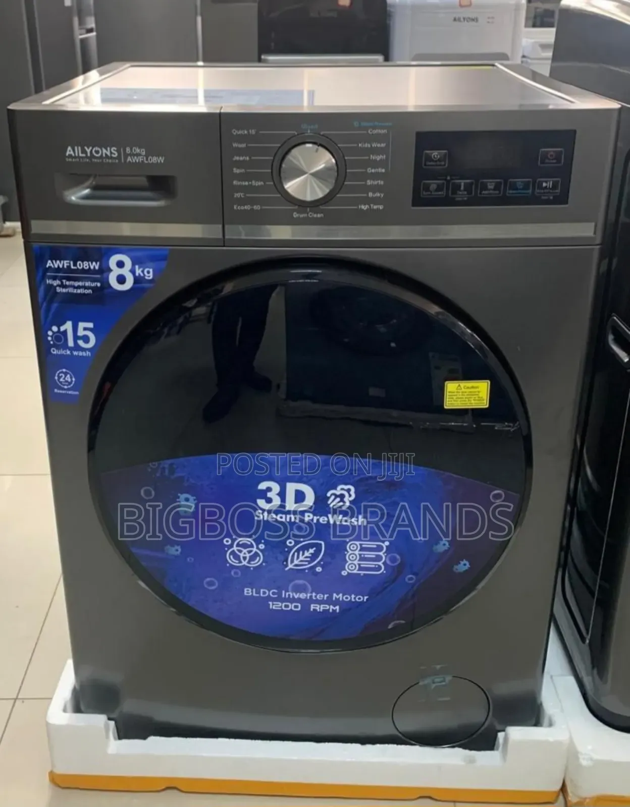 Ailyons Front Load Automatic Washing Machine 8kg in Ilala - Home ...