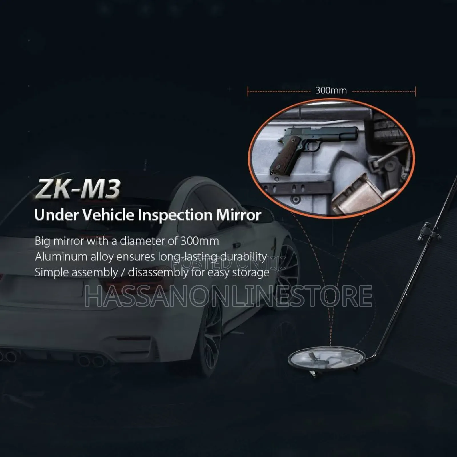Zkteco Zk-m3 Under Vehicle Inspection Mirror in Ilala - Security ...